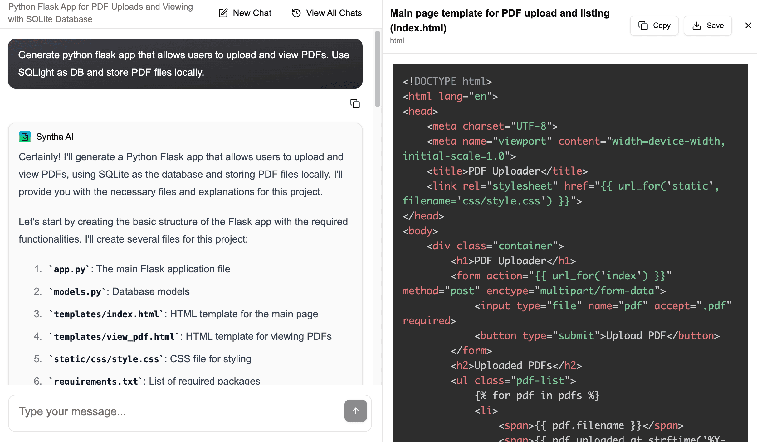 Generate Explain Convert Debug And Optimize Your Code With Ai — Syntha Ai 8223